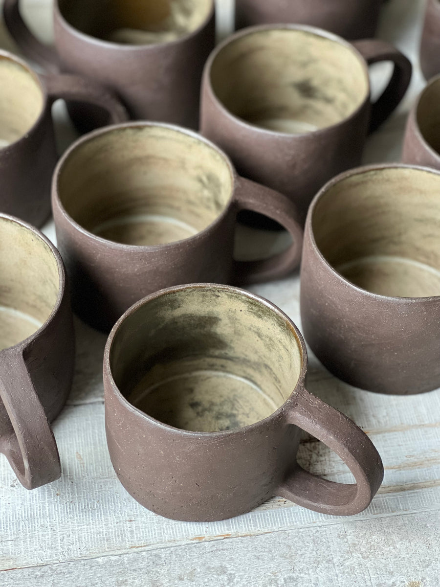 18oz. Mug - Chocolate – Pinched Pottery